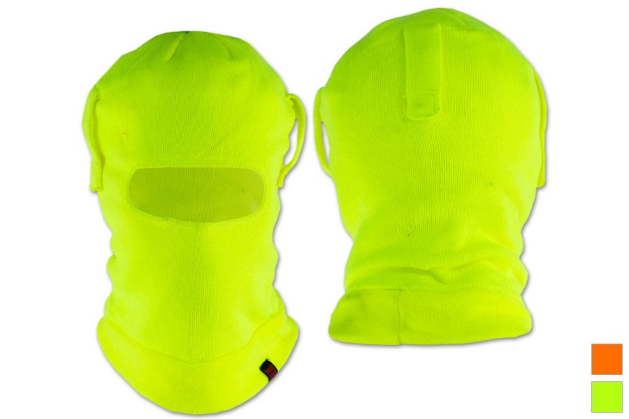 Tough Duck Hi-Vis Acrylic Fleece Lined Balaclava | Zip's Outfitters