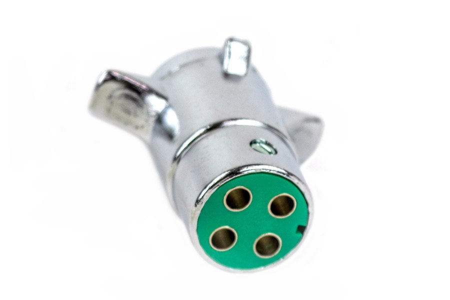Ramsey Winch Replacement 4 Way Round Plug | Zip's