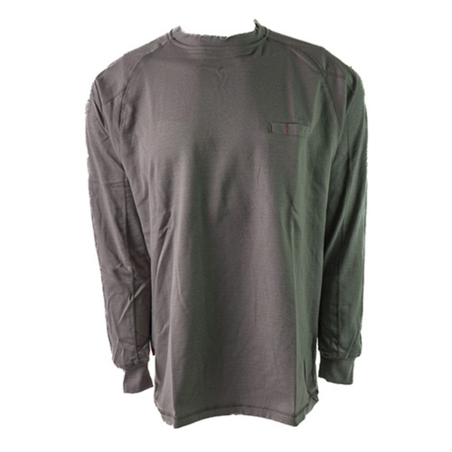 Portwest FR Antistatic Crew Neck Long Sleeve Shirt | Zip's Outfitters