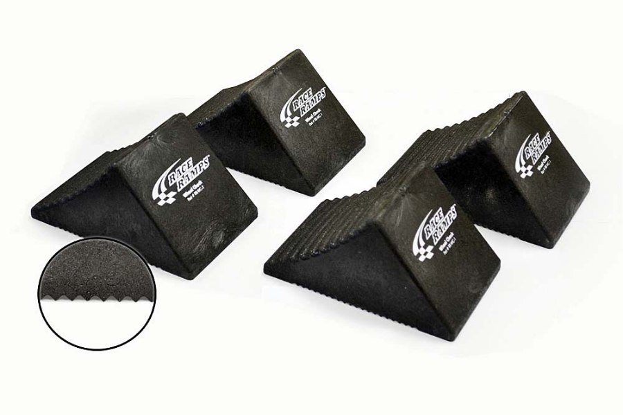 Race Ramps Rubber Wheel Chocks | Zip's