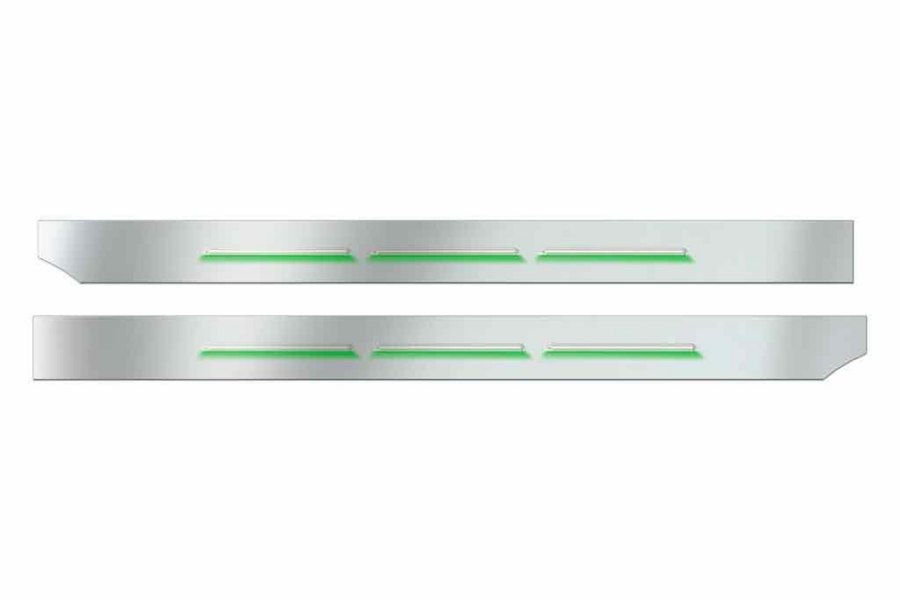 Trux Louvered "Glow Trim" Sleeper Panels - Peterbilt | Zip's