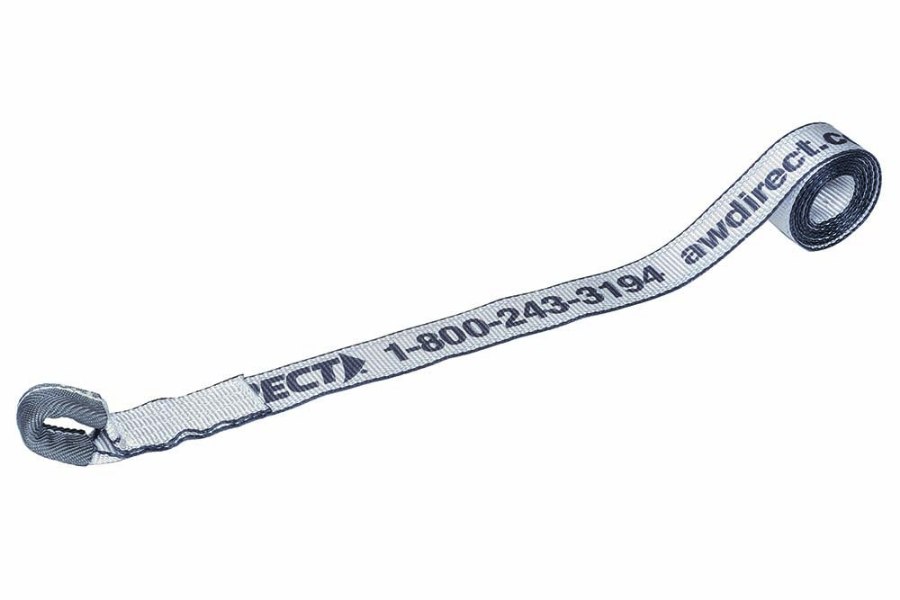 AW Direct Tow Pro Wheel Lift Tie-Down Strap with Reinforced Sewn Eye ...