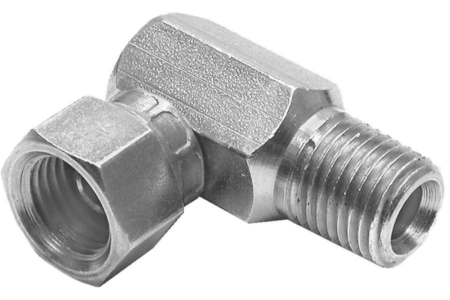 S.A.M. 1/4" NPT Male/ 90 Degree Female Swivel | Zip's
