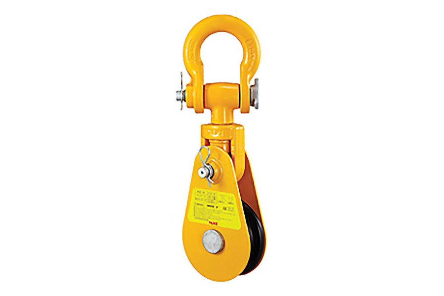 Yoke 12 Ton Snatch Block with Swivel Shackle | Zip's