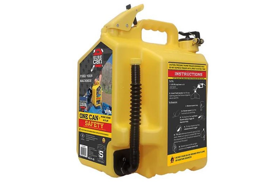 SureCan 5 Gallon Yellow Diesel Can | Zip's