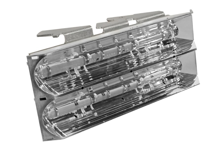 Whelen Freedom IV R-Front/ L-Rear Blue Corner Assembly | Zip's