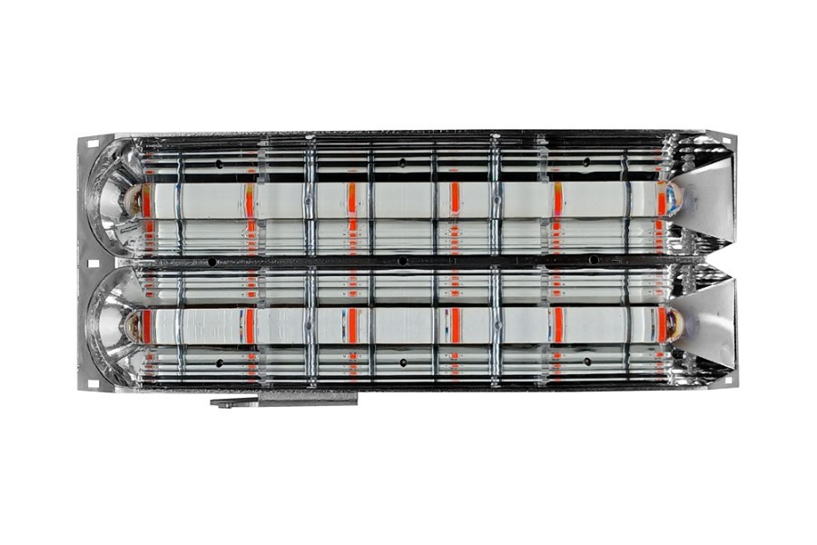 Whelen Freedom IV L-Front/ R-Rear Red Corner Assembly | Zip's