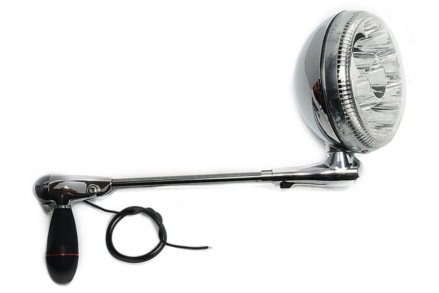 Unity 6" X-LED Chrome Spotlight - LH | Zip's