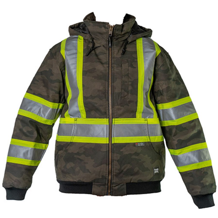 Tough Duck Safety Camo Flex Duck Safety Bomber | Zip's Outfitters