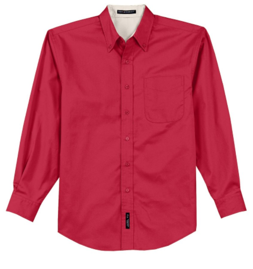 Port Authority Tall Long Sleeve Easy Care Shirt | Zip's Port Authority Tall Long Sleeve Easy Care Shirt | Zip's