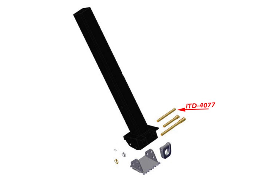 In The Ditch Inner Leg Assembly Main Foot Pivot Pin | Zip's