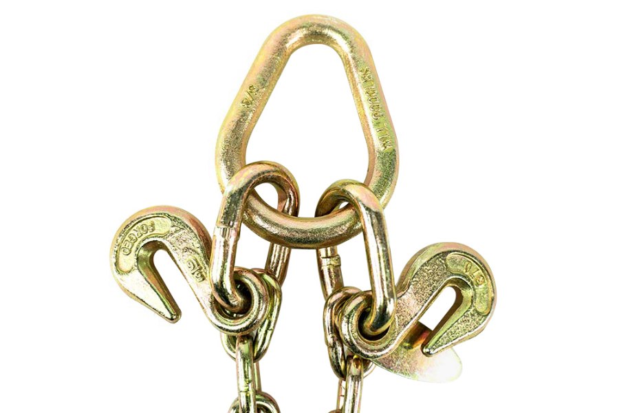 Zip's V-Chain Assembly with 8" J and Mini J Hooks | Zip's