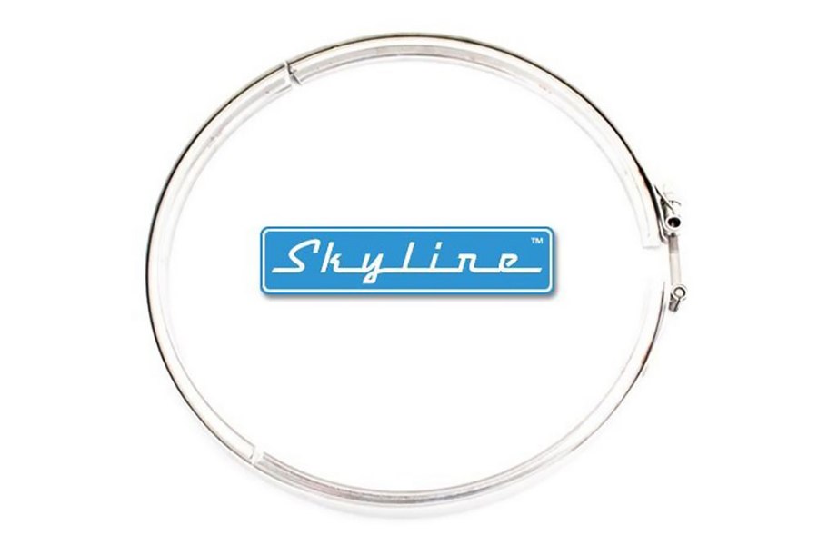 Skyline V-Band Clamp for Rounded Flange 14" | Zip's