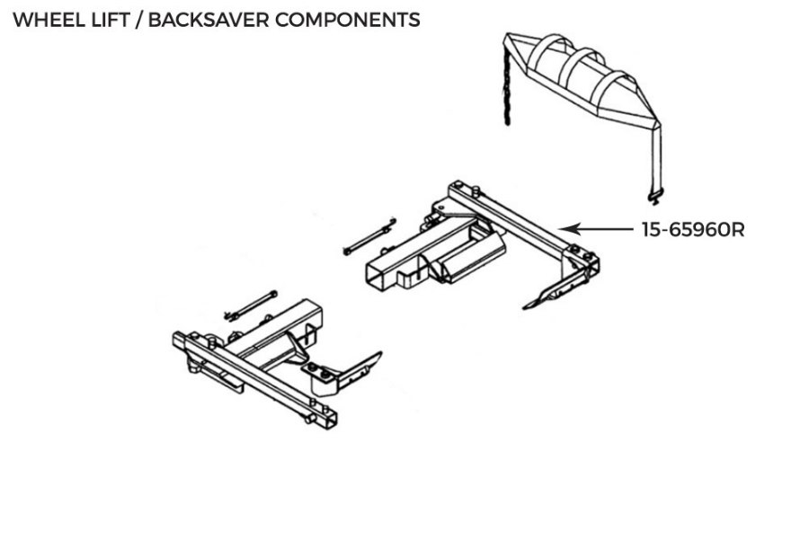 Miller Wheel Lift L-Arm - Chevron Carriers and Wreckers | Zip's