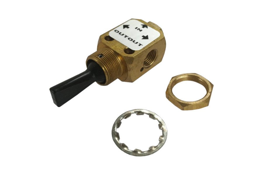 Muncie 3 Posision Air Toggle Switch Spring/Detended | Zip's