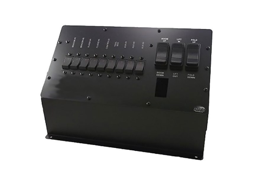 9 Position A-Series Floor Mount Switch Panel | Zip's