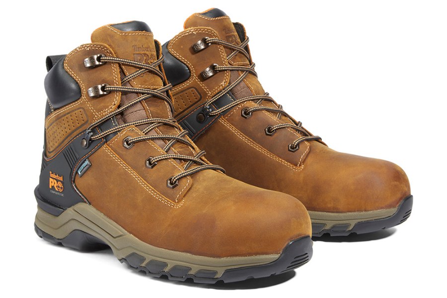 Timberland Pro Hypercharge 6" Composite Toe Waterproof Work Boots | Zip ...
