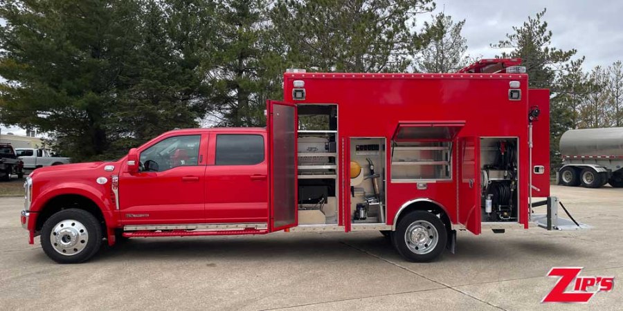 2024 Zip's RSB Road Service Body, Ford F550SDCC 4X4, 20651 | Zip's