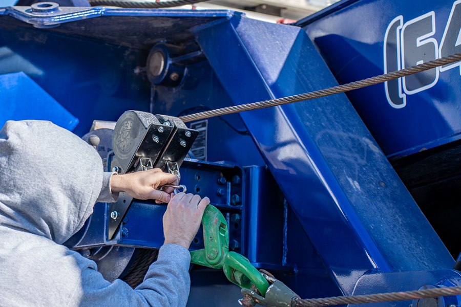 EZ Claw Extendable Cable Tieback for HD Rotator | Zip's