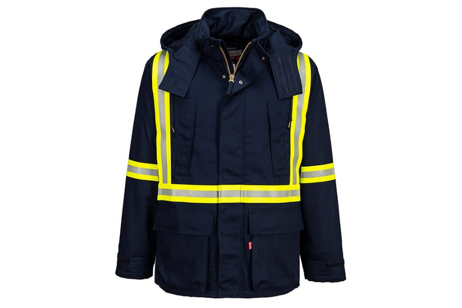 Portwest Bizflame Work Insulated FR Parka | Zip's Outfitters