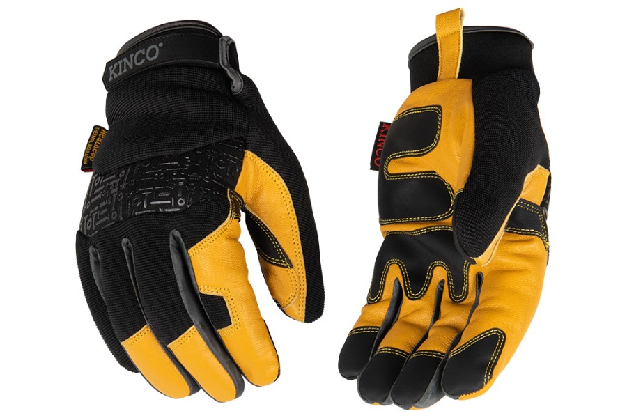 Kinco Pro Lined Premium Grain Goatskin Synthetic Hybrid Gloves | Zip's ...