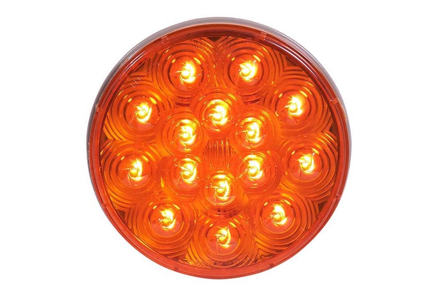 Maxxima 4" Round Park / Front / Rear Turn Light w/ 15 LEDs | Zip's